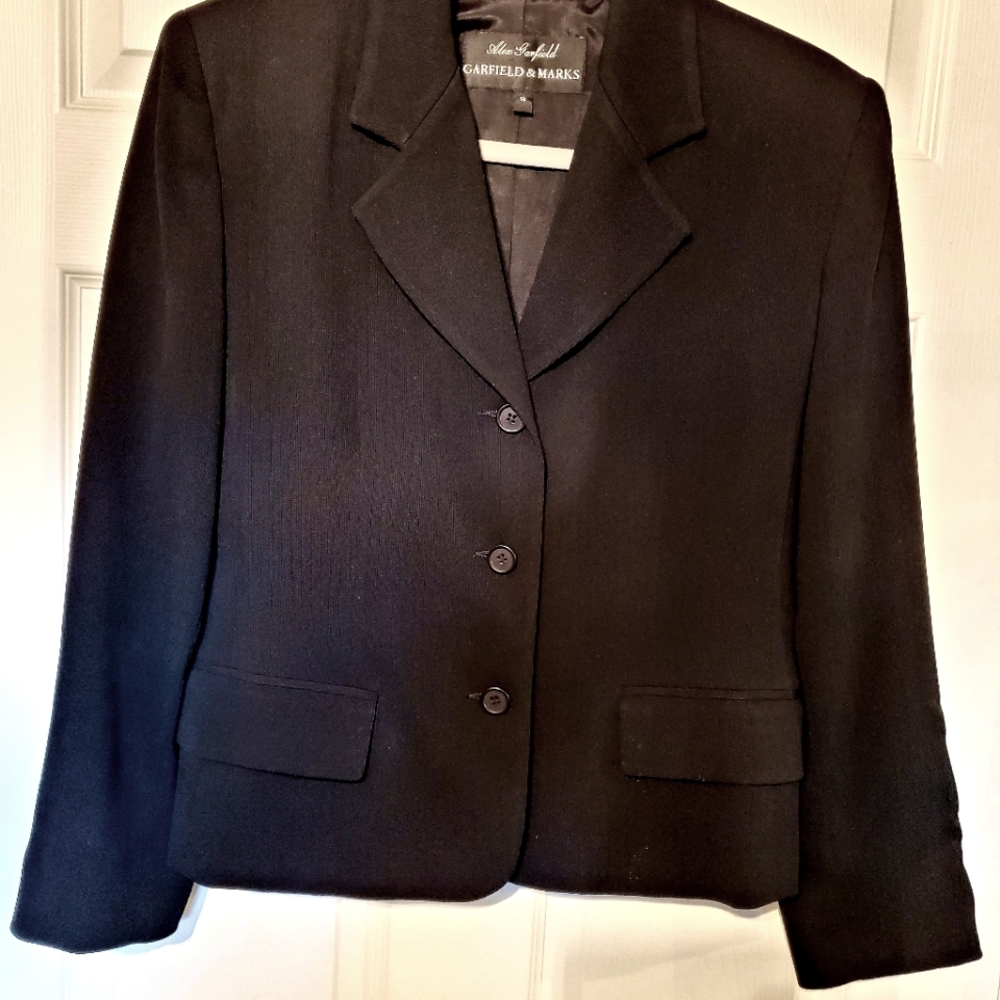 Alex Garfield / Garfield & Marks, Black Suit Jacket, … - Gem